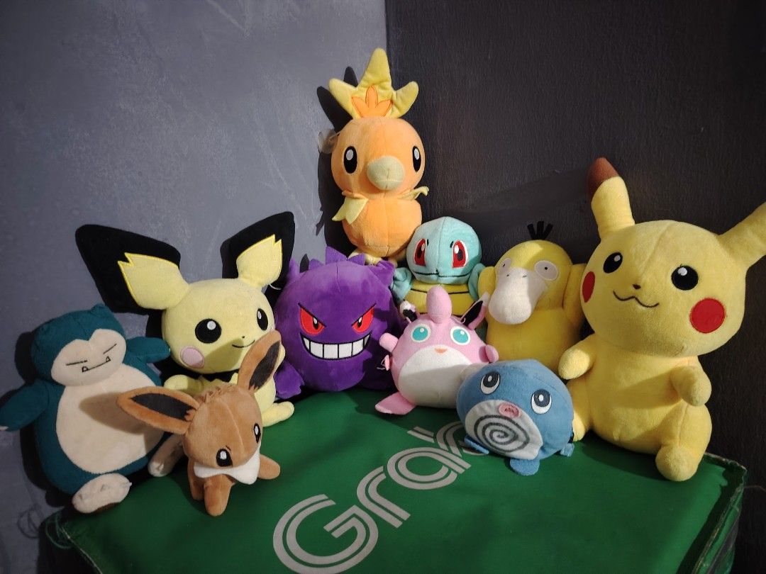 Pokemon figure n Pokemon teddy bear, Hobbies & Toys, Toys & Games on ...