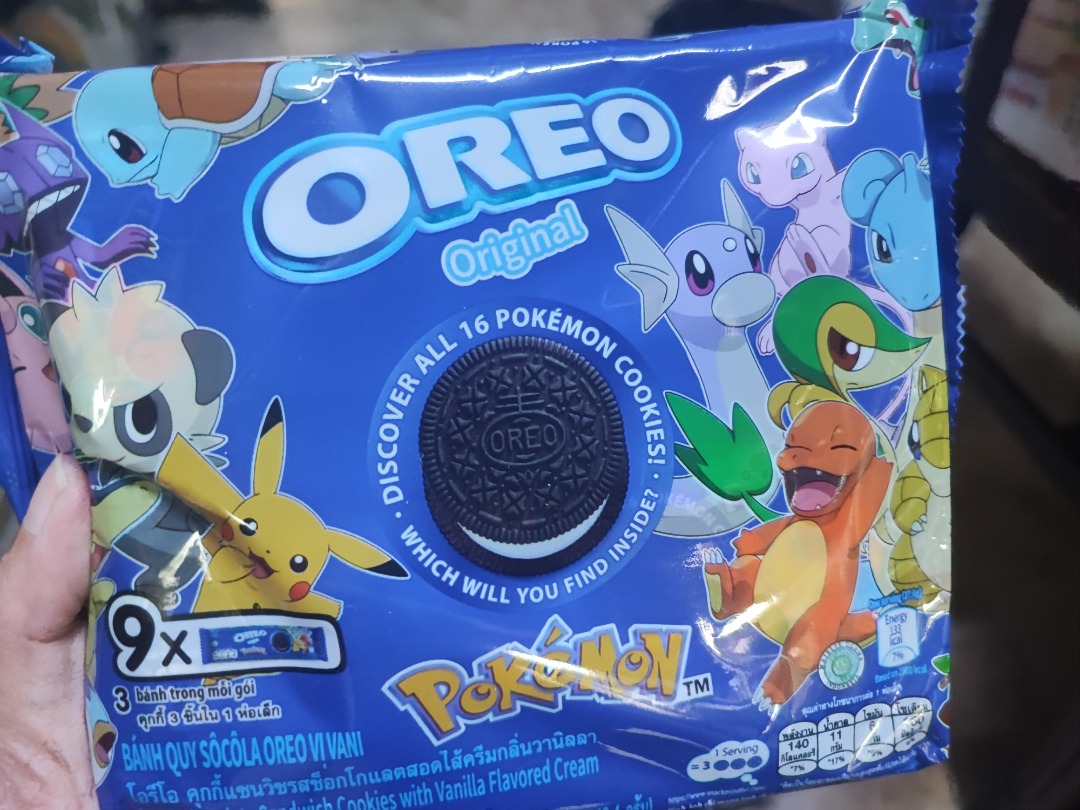 Pokemon Oreo (2026 expiry), Food & Drinks, Packaged & Instant Food on ...