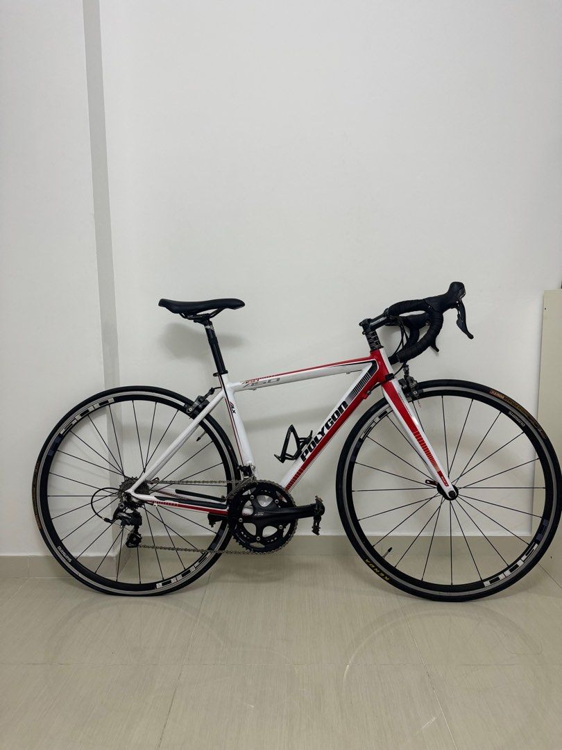 Polygon helios a5.0 roadbike ultegra groupset 8.5kg, Sports Equipment ...