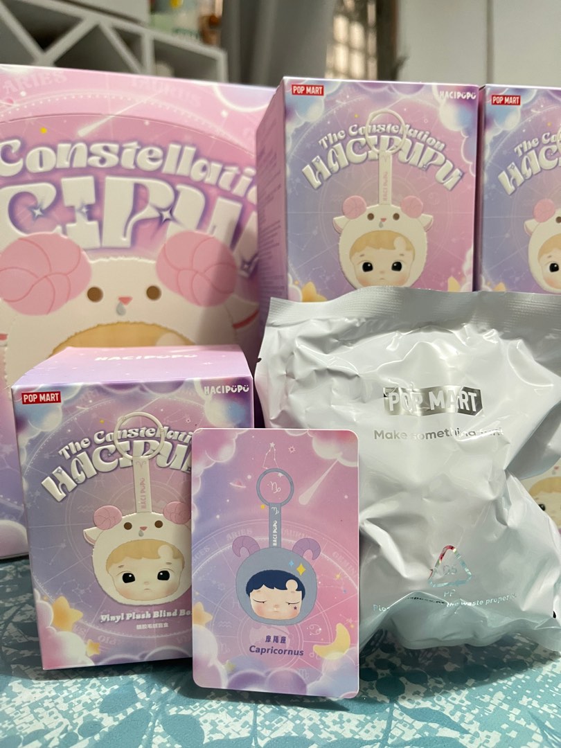 POPMART HACIPUPU (THE CONSTELLATIONS), Hobbies & Toys, Toys & Games on ...