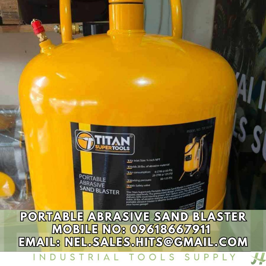 PORTABLE ABRASIVE SAND BLASTER, Commercial & Industrial, Industrial ...