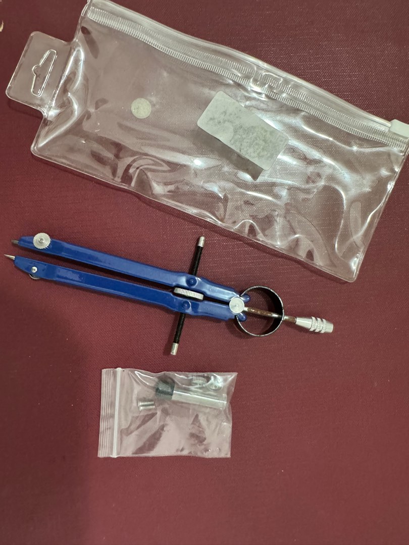 Precision compass with spare lead and screws, Hobbies & Toys ...