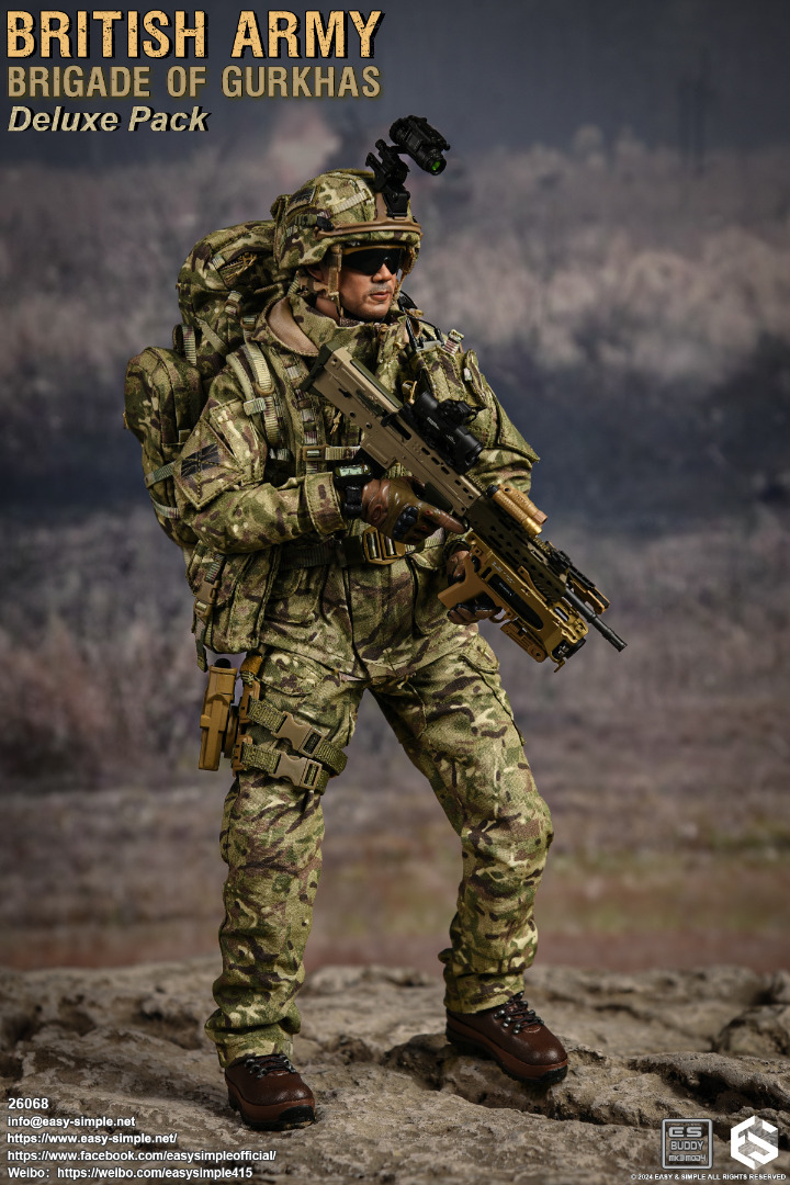 W5【Pre-order 28 Oct / Q1-25】1/6 Easy&Simple 26068 British Army Brigade ...