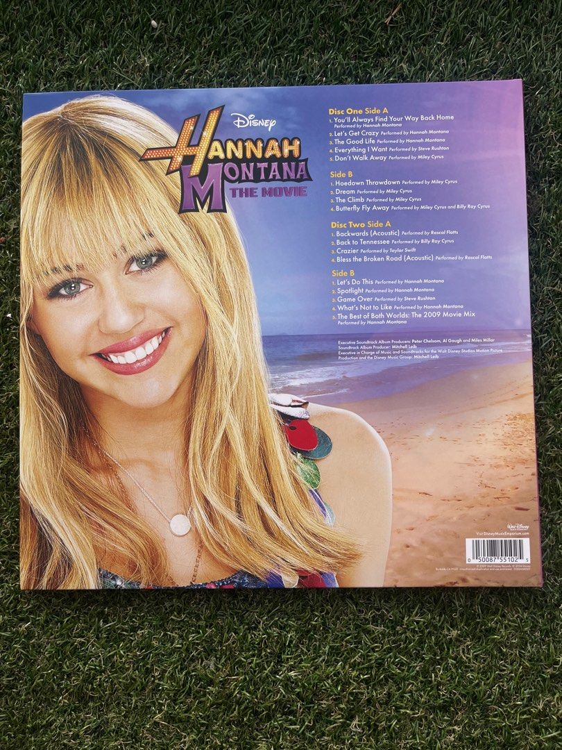 (READYSTOCK) Disney Hannah Montana: The Movie Vinyl (Original Motion ...