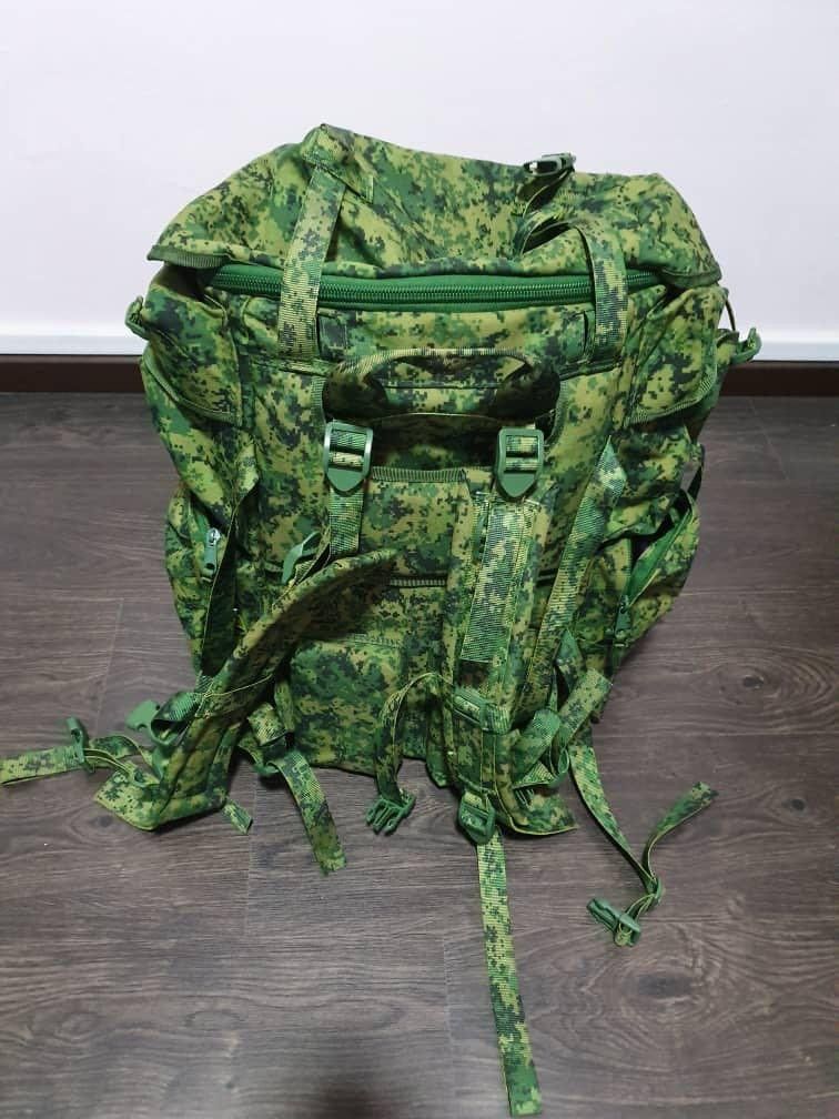 SAF Army Field Pack Camo pixelated Bag for ICT Reservist 30L, Men's ...