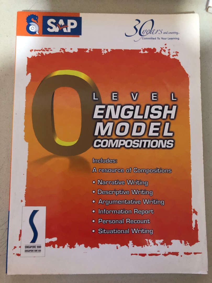 SAP 0 Level English Model Compositions, Hobbies & Toys, Books ...