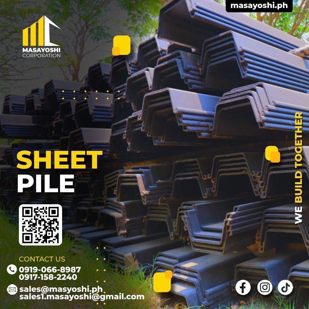 Sheet Pile | Retaining Wall | Pile Wall | Cofferdam | Construction ...