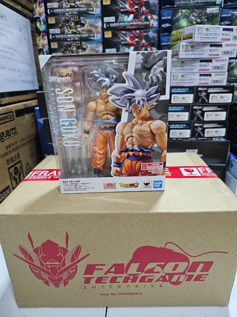 S.H.Figuarts SHF SON GOKU ULTRA INSTINCT REISSUE RM225, Hobbies & Toys ...