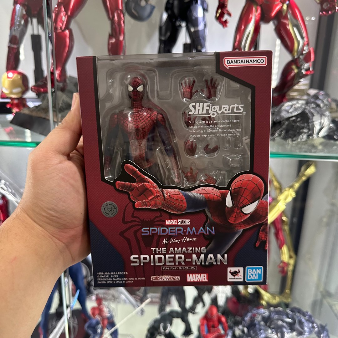 S.H.Figuarts SHF The Amazing Spiderman / Andrew Garfield NOT MAFEX ...