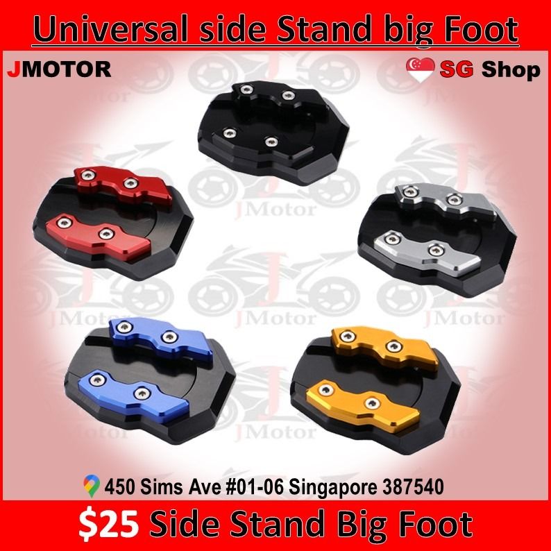 side stand big foot xmax nmax forza aerox adv xadv xabre m slaz mslaz ...