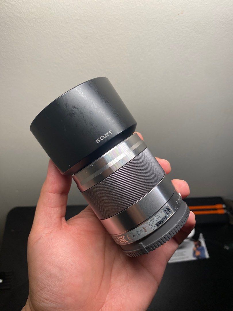 Sony Lens 50mm F1.8 Optical Steady Shot (OSS) E-Mount, Photography ...