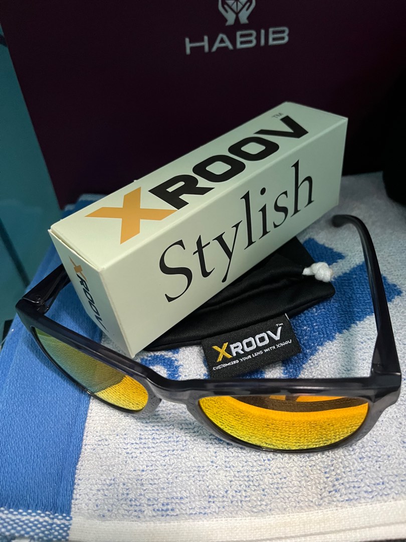 spec xroov candy black lens fire orange, Men's Fashion, Activewear on ...