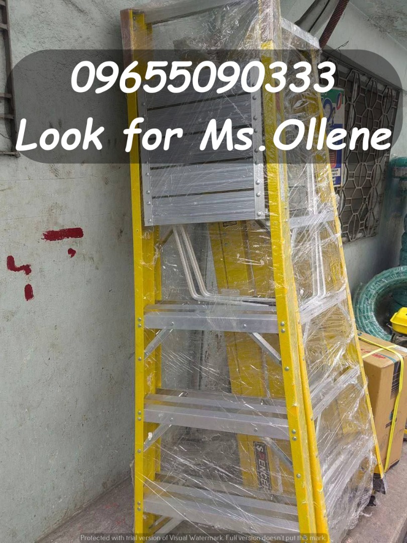 Spencer Platform Ladder Specs: 6steps & 8steps, Commercial & Industrial ...