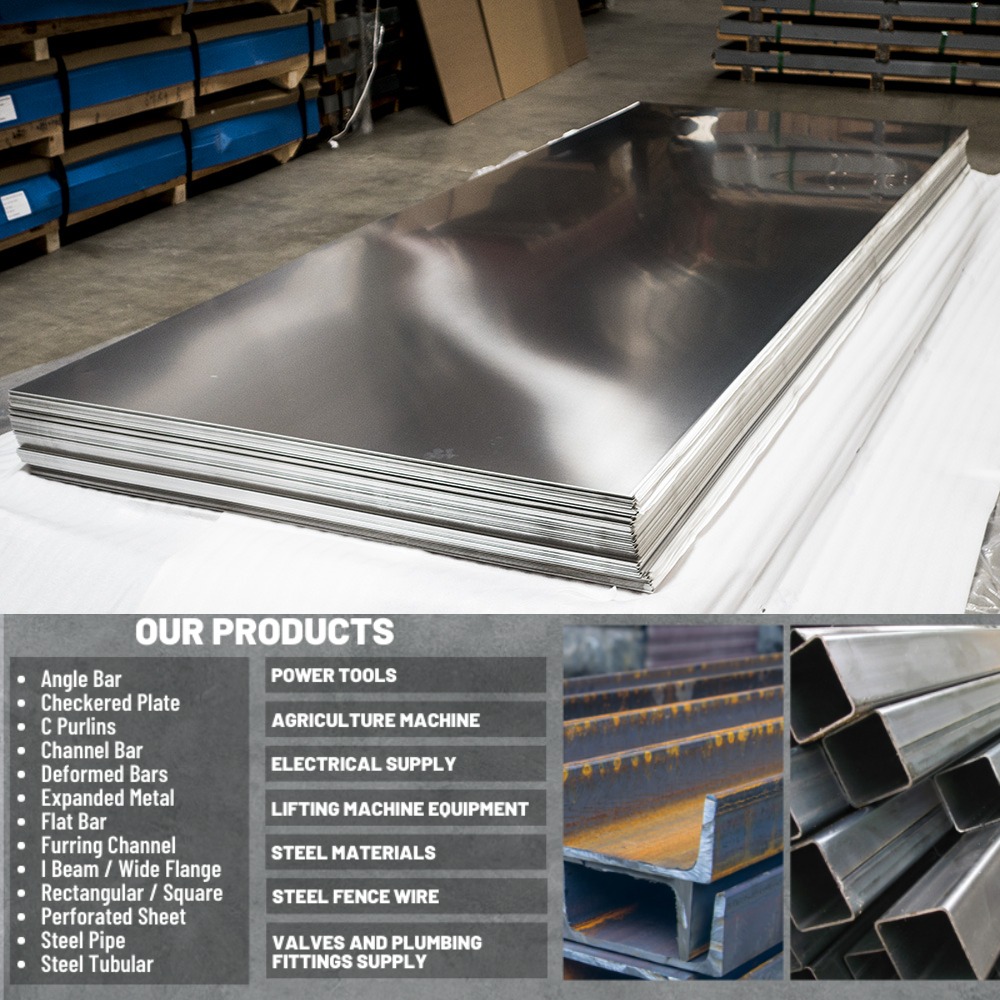 Stainless Sheet 1.5mm 4 x 8 / SS Sheet / Steel Sheet, Commercial ...