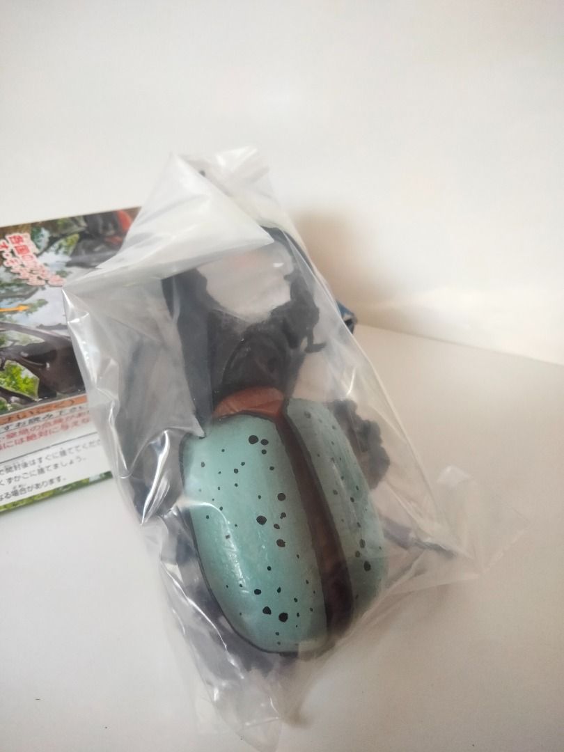 Takara Tomy Arts Insect Forest World Beetle Competition Big Toy Figure - BLUE HERCULES BEETLE ...