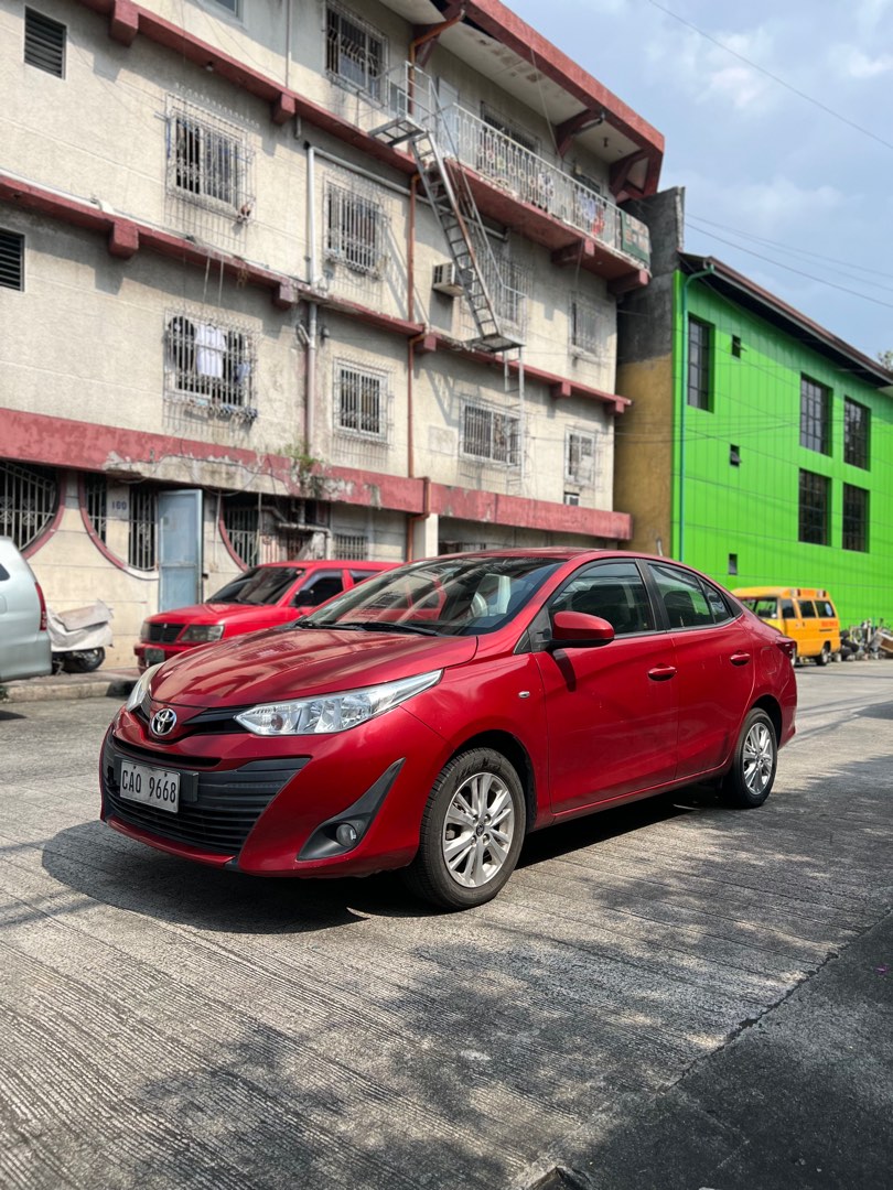 Toyota Vios 1.3E Red Mica Auto, Cars for Sale, Used Cars on Carousell
