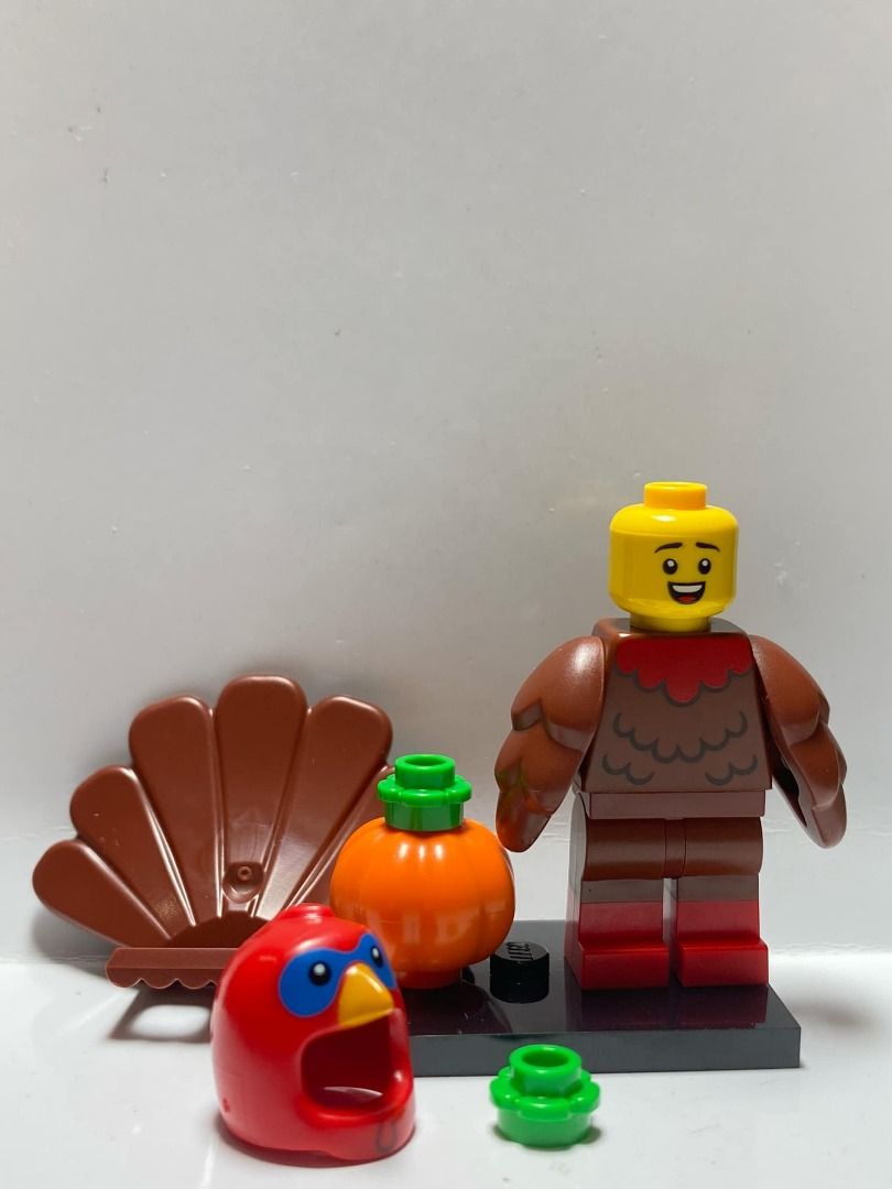 LEGOMinifigure Turkey Costume, Series 23 (Complete Set with Stand and Accessories) Item No ...