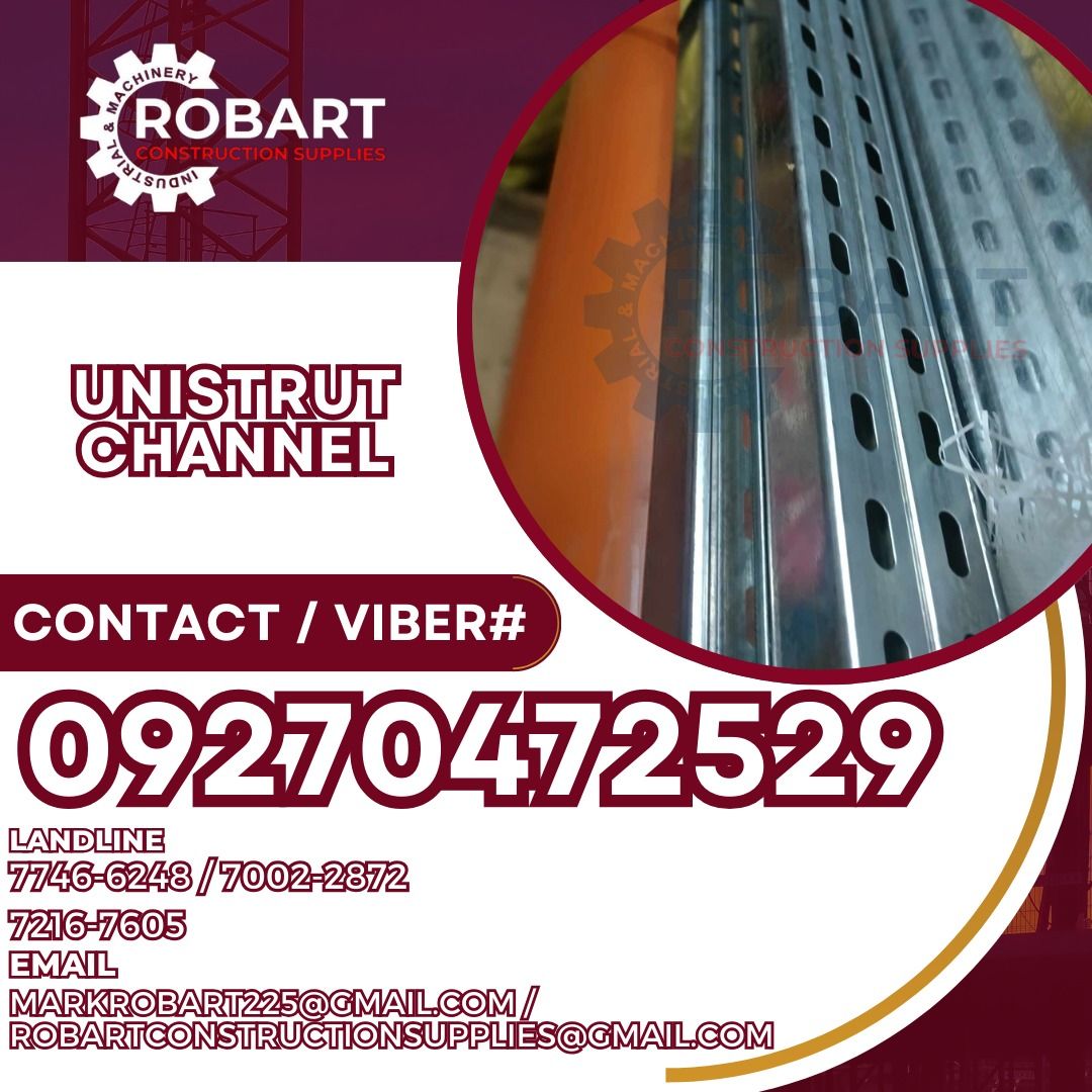 Unistrut Channel, Commercial & Industrial, Construction & Building ...