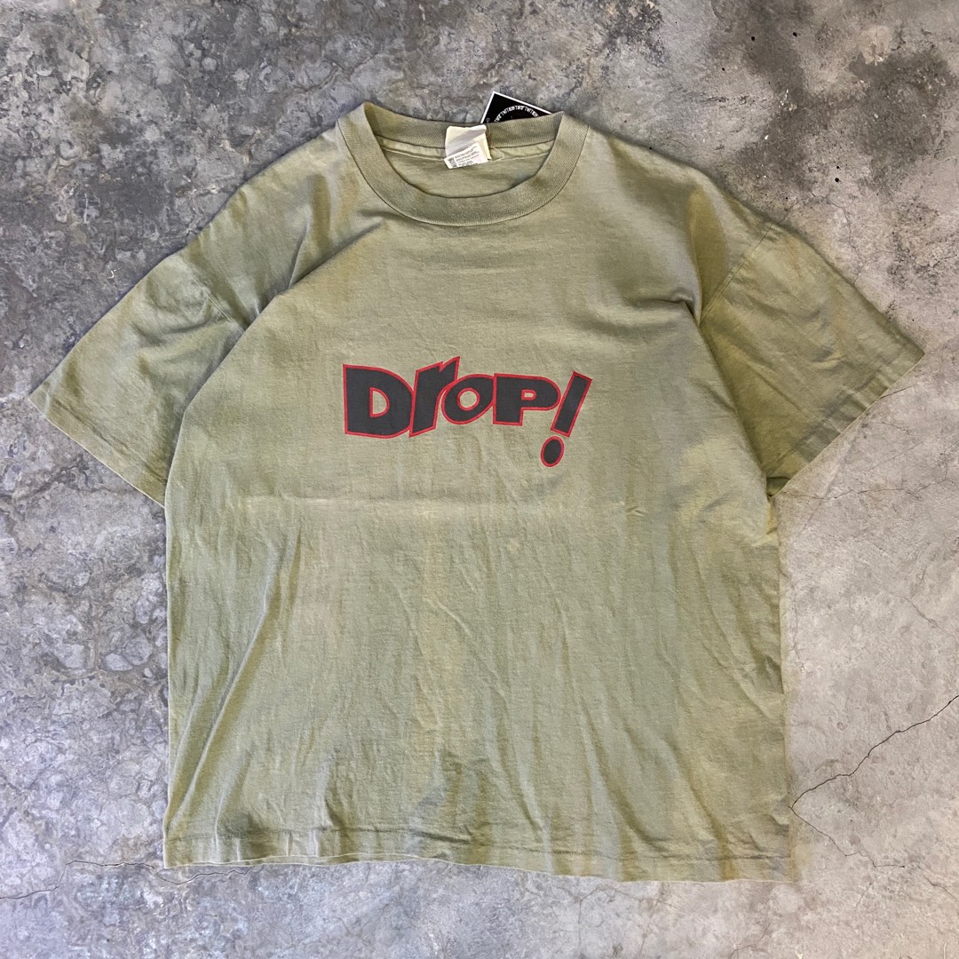 Vintage Wording tee, Men's Fashion, Tops & Sets, Tshirts & Polo Shirts ...