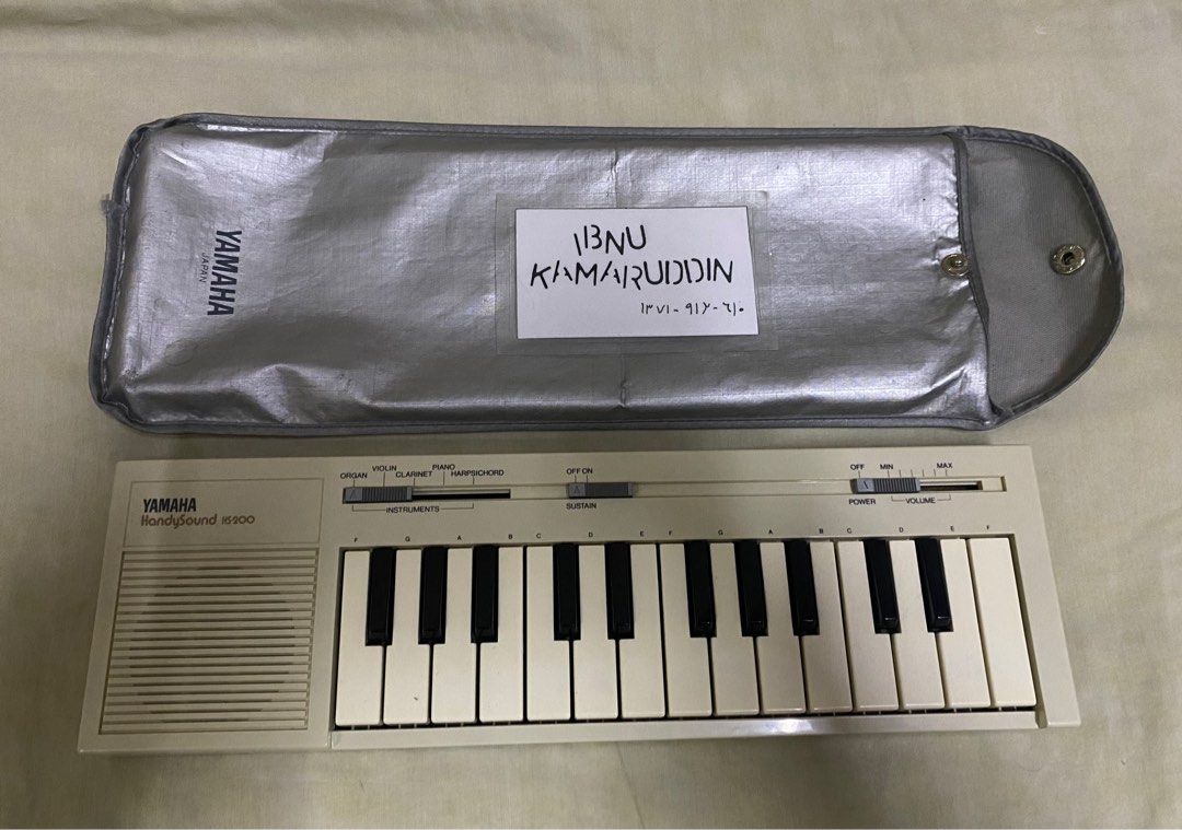 Vintage YAMAHA Handy Sound HS 200, Hobbies & Toys, Music & Media ...