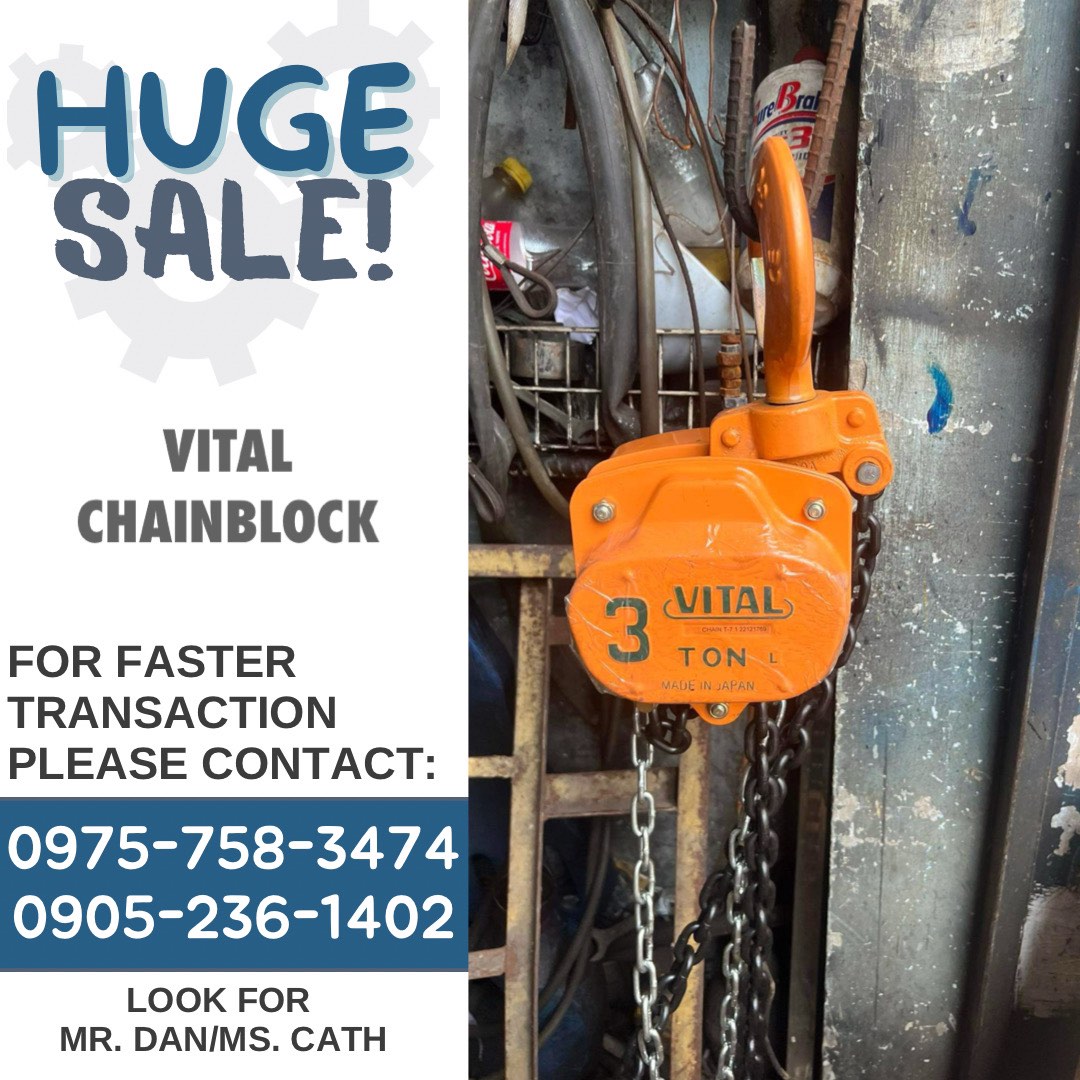 Vital Chain Block, Commercial & Industrial, Construction Tools ...