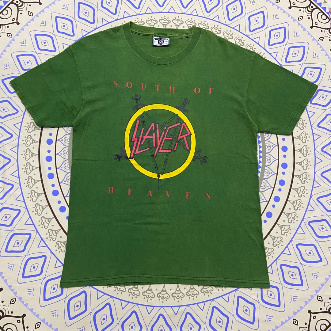 Vtg Slayer Def Jam Record, Men's Fashion, Tops & Sets, Tshirts & Polo ...