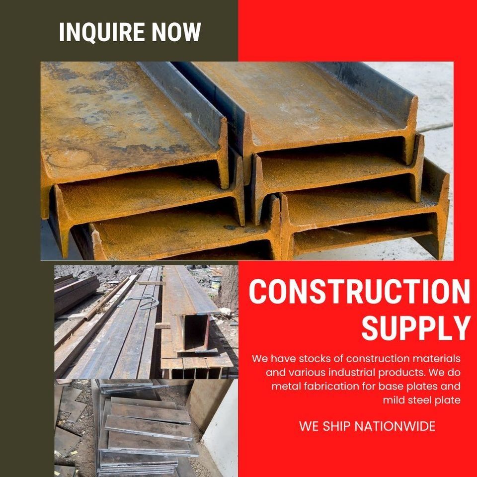 Wide Flange Beam W6x9 ASTM A36 / I Beam / Steel Beam / Deformed Bar ...