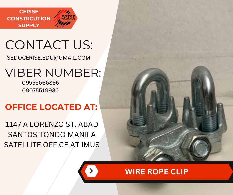WIRE ROPE CUP, Commercial & Industrial, Construction Tools & Equipment ...