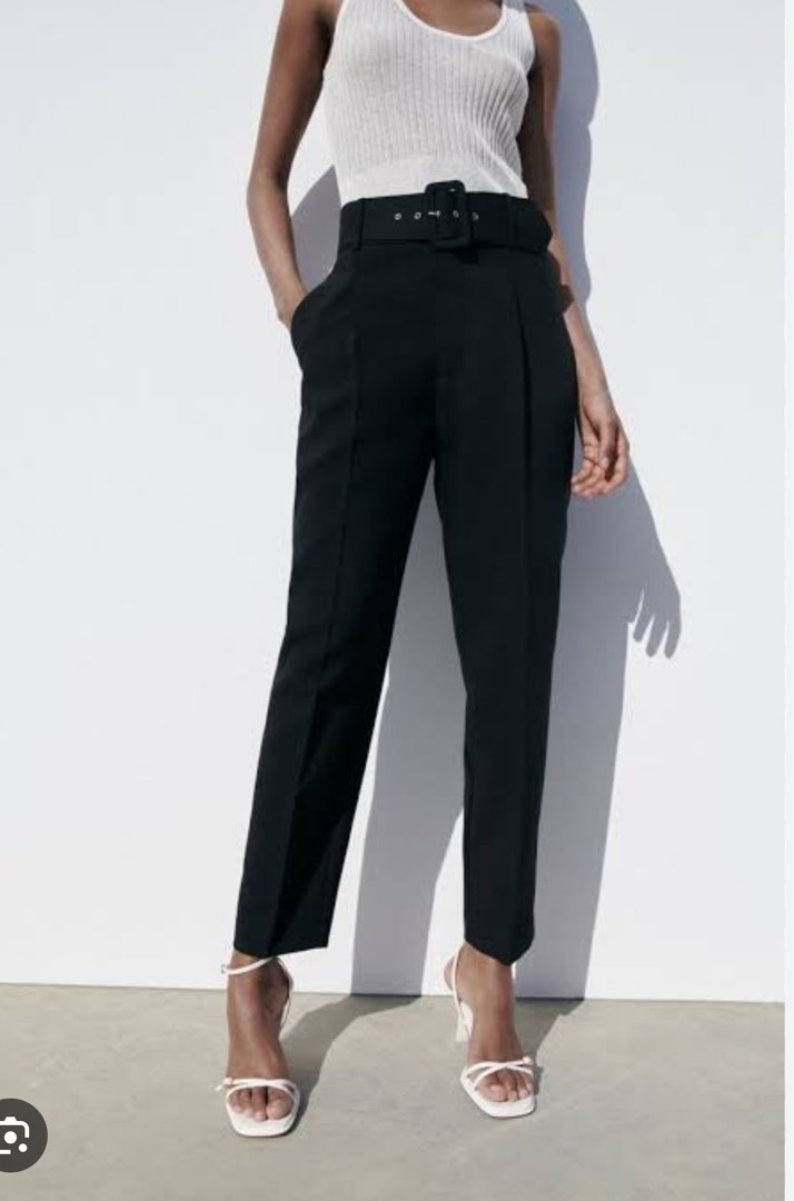 Zara trouser, Women's Fashion, Bottoms, Other Bottoms on Carousell