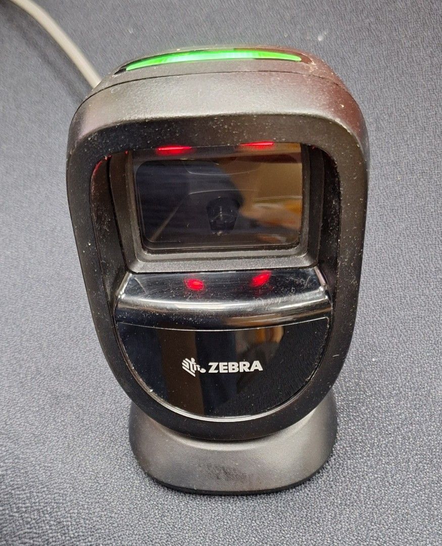 Zebra DS9308 1D 2D Hand Free Barcode Scanner 桌上型 條碼掃描器, 電腦＆科技, 商務用科技產品 ...