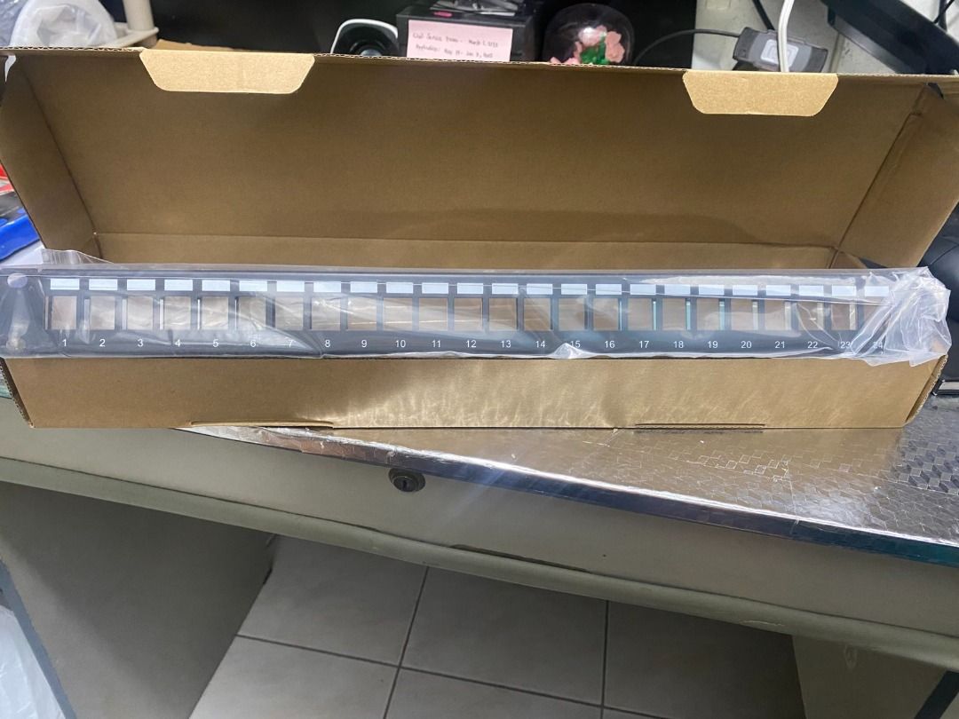 24P Blank Patch Panel (Shielded), Computers & Tech, Parts & Accessories ...