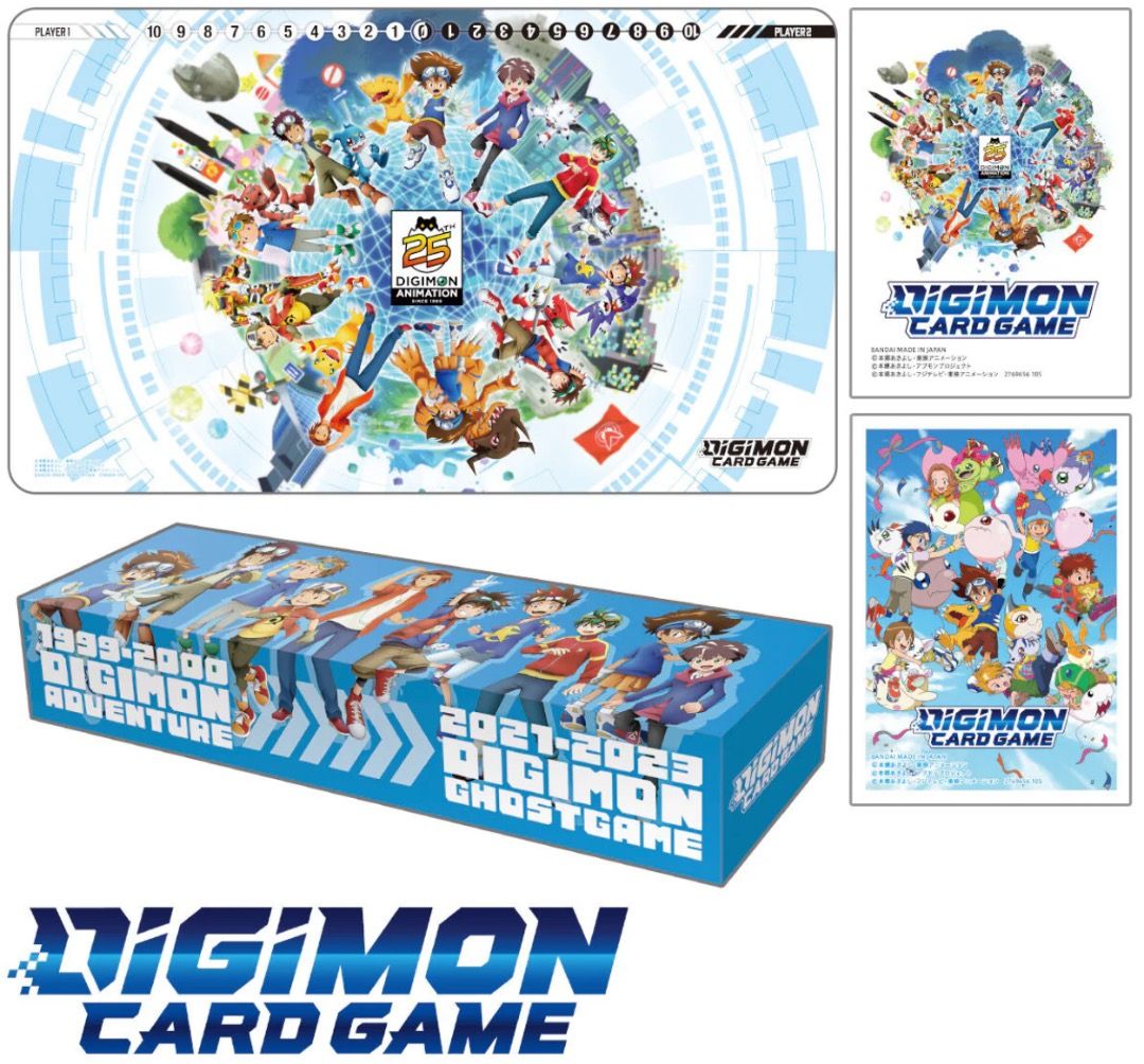 [預訂] 數碼暴龍遊戲卡 數碼暴龍動畫25週年豪華套裝 Digimon Card Game DIGIMON ANIMATION SERIES ...