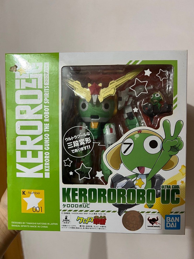 全新日版 Keroro 魂 Keroro Robo UC 連 初代特典, 興趣及遊戲, 玩具 & 遊戲類 - Carousell