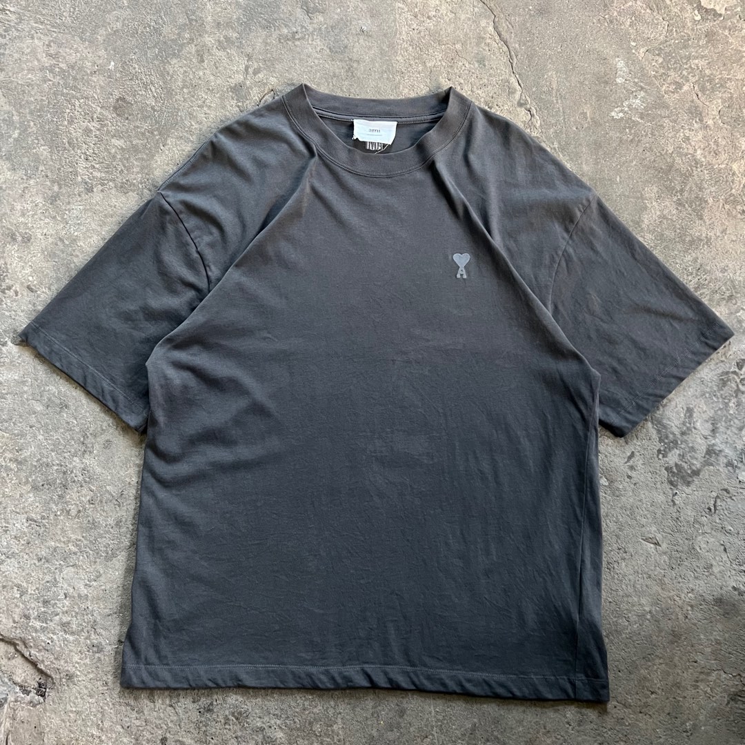 Ami Small Logo Shirt, Men's Fashion, Tops & Sets, Tshirts & Polo Shirts ...