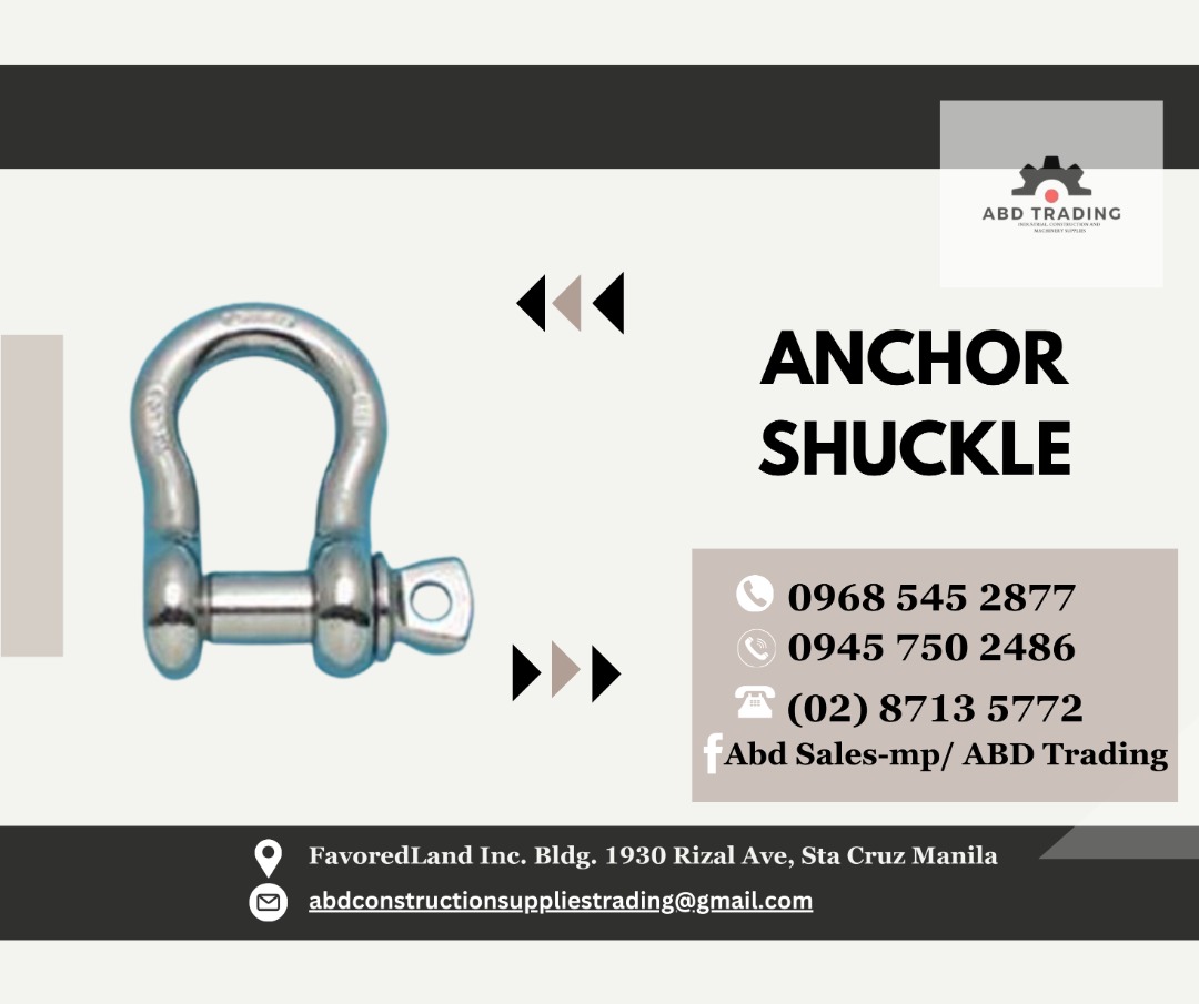 ANCHOR SHUCKLE, Commercial & Industrial, Construction Tools & Equipment ...
