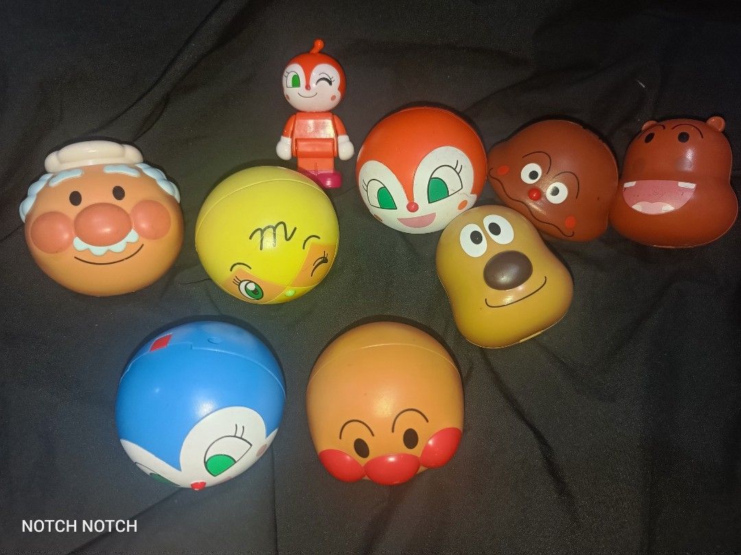 Anpanman Collectible Characters Take all or single bandai figure mascot ...