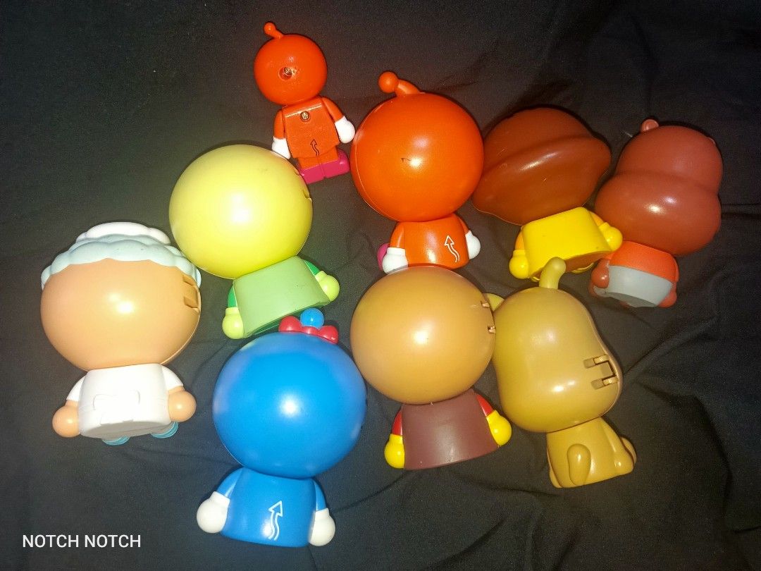 Anpanman Collectible Characters Take all or single bandai figure mascot ...
