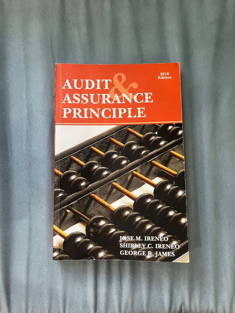 Audit and Assurance Principle by Ireneo, Hobbies & Toys, Books ...
