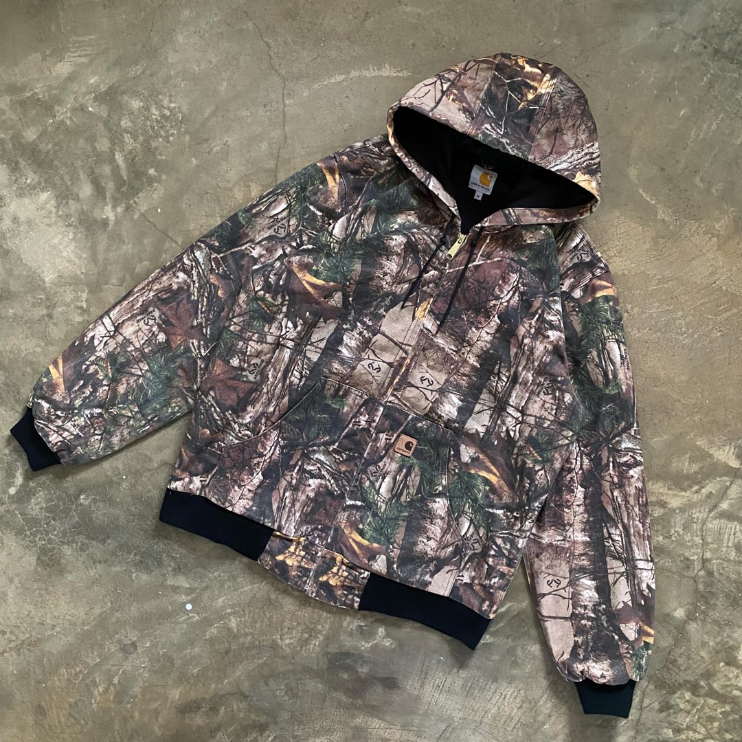 Authentic CARHARTT REALTREE ACTIVE JACKET (MADE IN USA), M on tag Dimes ...