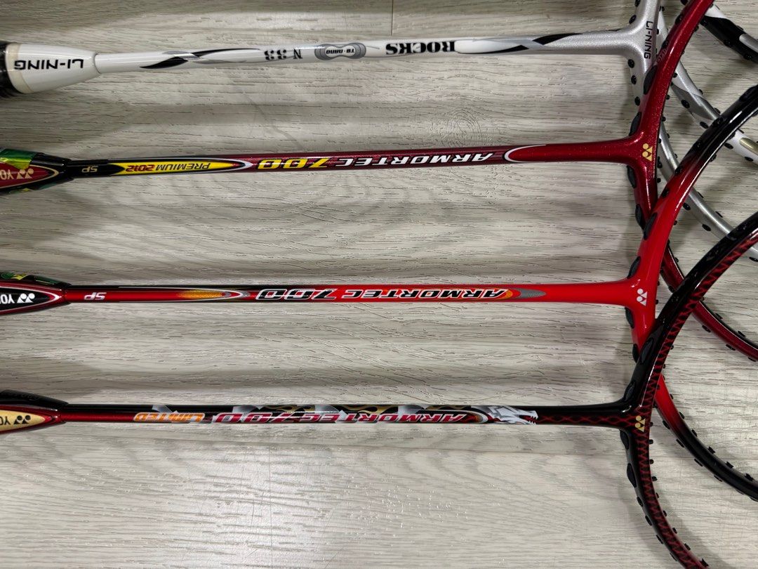 Badminton rackets to offload, Sports Equipment, Sports & Games, Racket ...