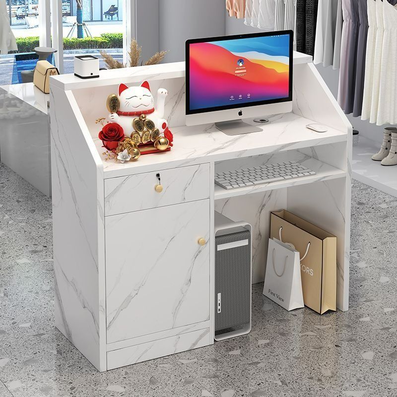 Bar counter, cash register, front desk, reception desk, shop, simple ...