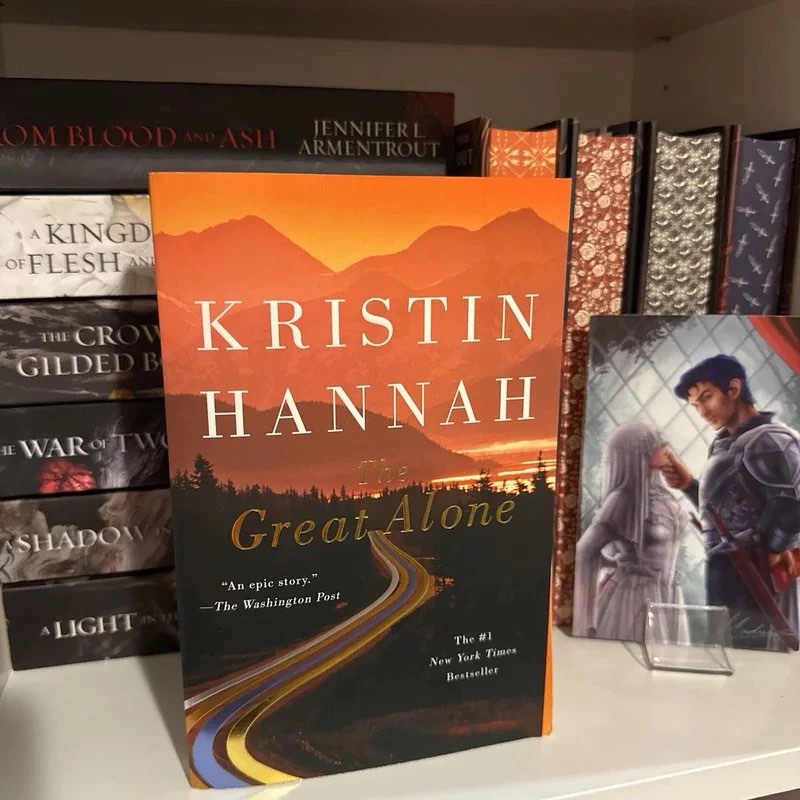 Book Kristin Hannah Great Alone One Last Stop Casey Mcquiston 50 Great ...