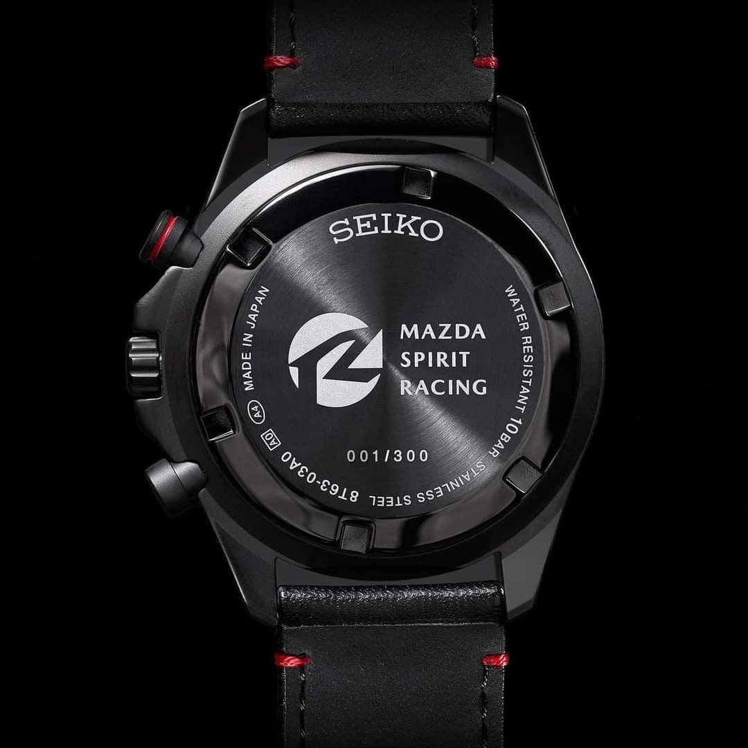 Brand New Seiko Spirit Chronograph MAZDA Racing Collaboration Limited ...
