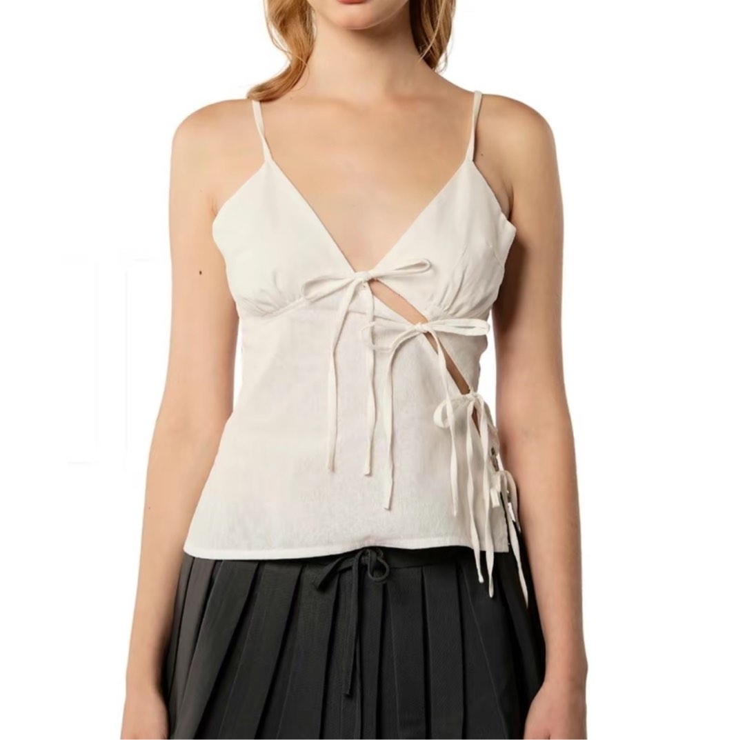 Bsco Mulan Top White, Women's Fashion, Tops, Blouses on Carousell