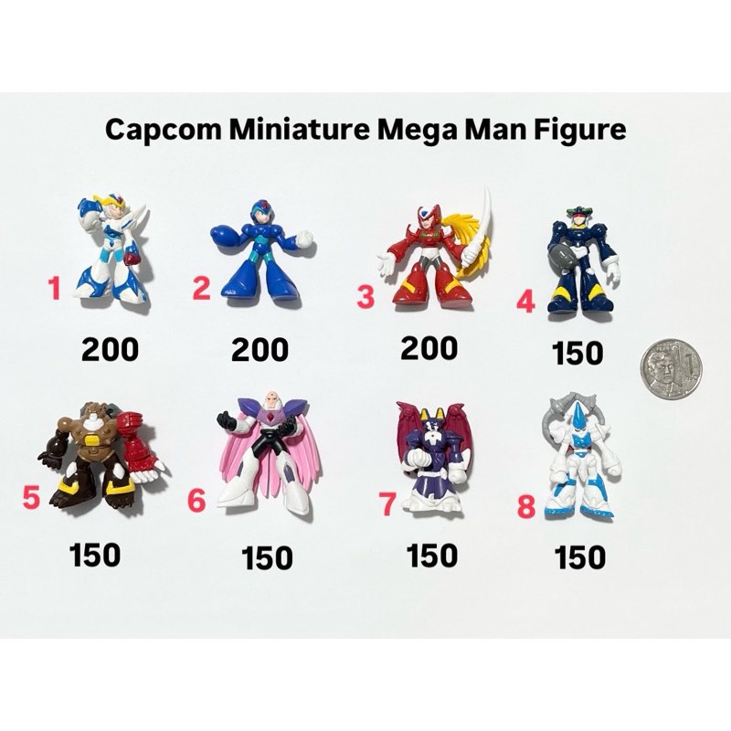 Capcom Mega Man Miniature Figure Re-ment Rement Merchandise, Hobbies ...