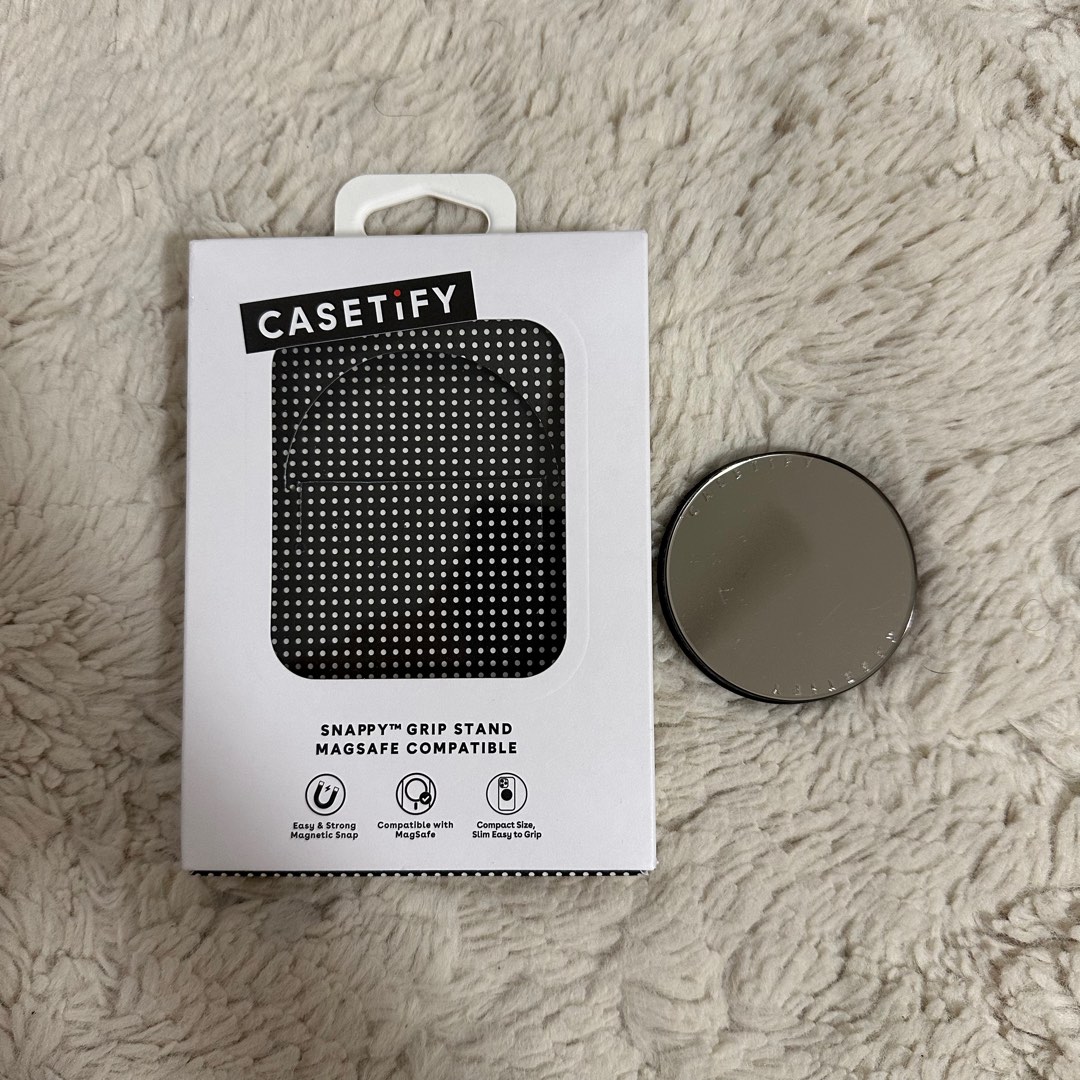 Casetify Snappy Grip Stand Mirror, Mobile Phones & Gadgets, Mobile ...