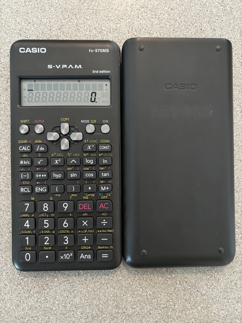 CASIO fx-570MS, Hobbies & Toys, Stationery & Craft, Stationery & School ...