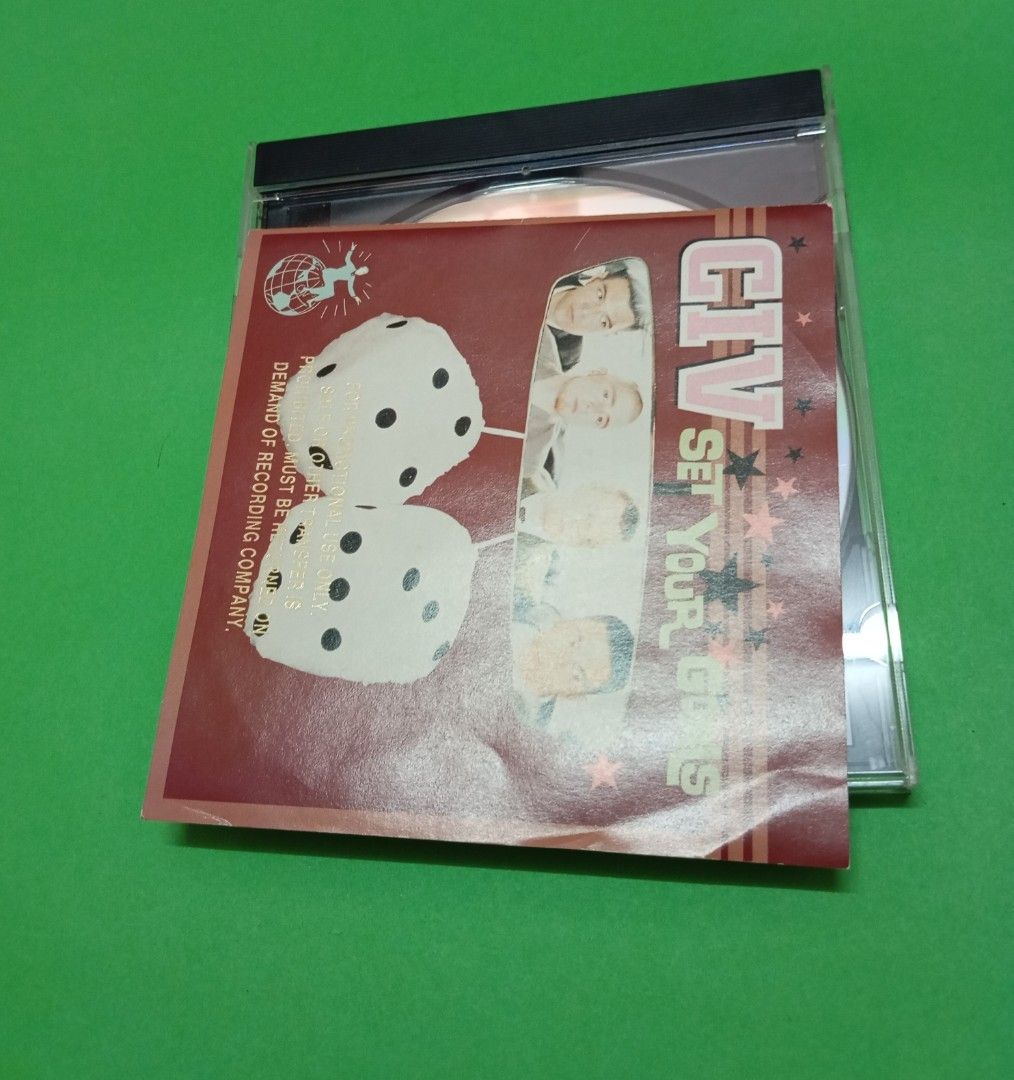CD CIV : SET YOUR GOALS ALBUM (1995) *CRACKED CASING* PUNK ROCK ...