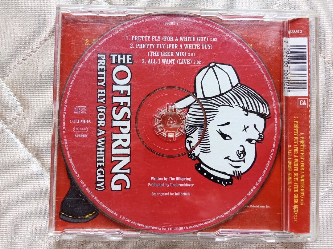 Cd The Offspring - Pretty Fly (For A White Guy), Hobbies & Toys, Music ...