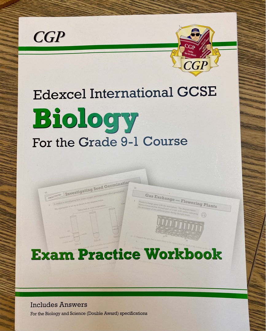 CGP Edexcel IGCSE Biology Exam Practice Workbook, 興趣及遊戲, 書本 & 文具, 教科書 ...